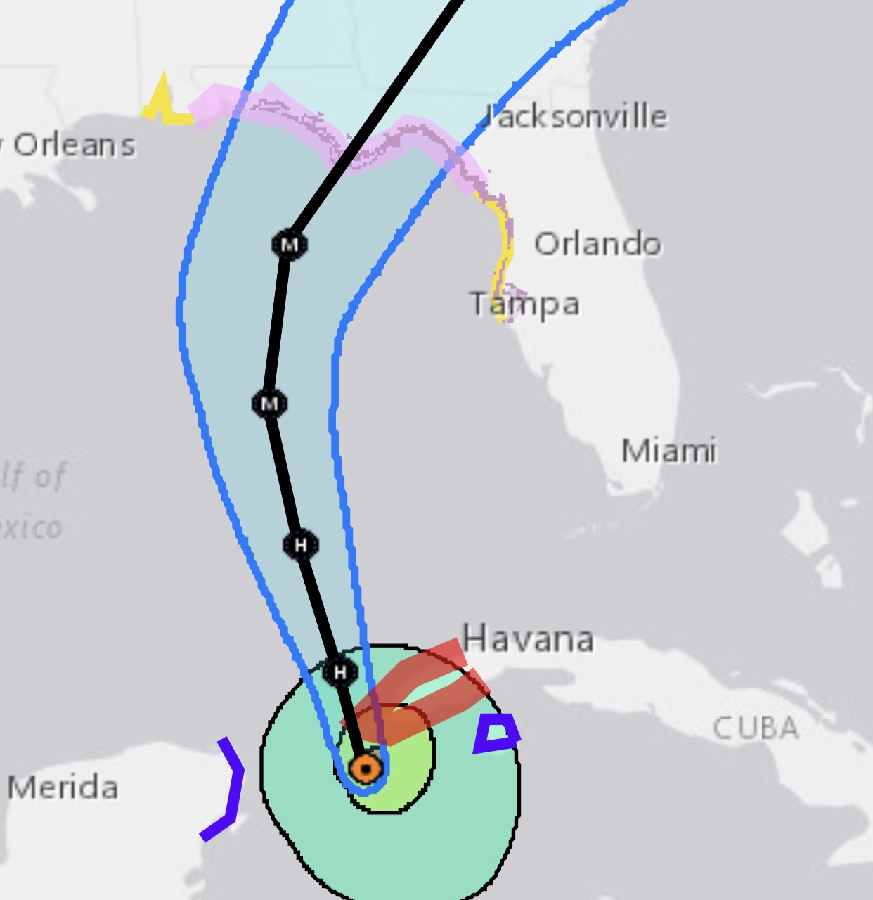 MICHAEL BECOMES A HURRICANE AND CONTINUED STRENGTHENING EXPECTED ...